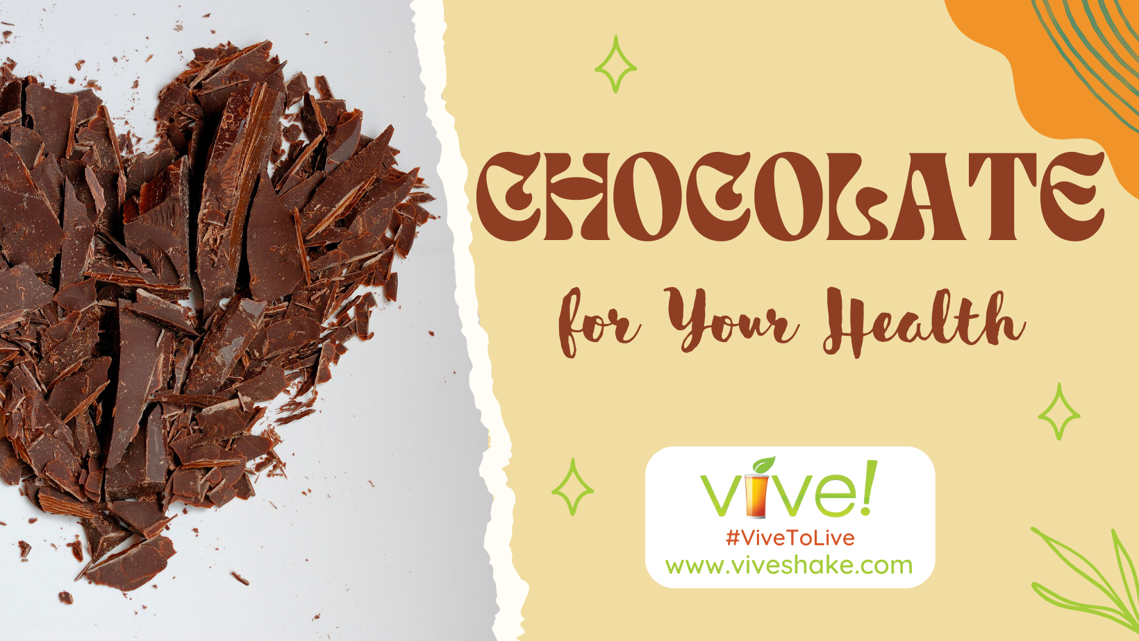 Mood-Improving, Immune-Boosting Dark Chocolate - Vive Shake